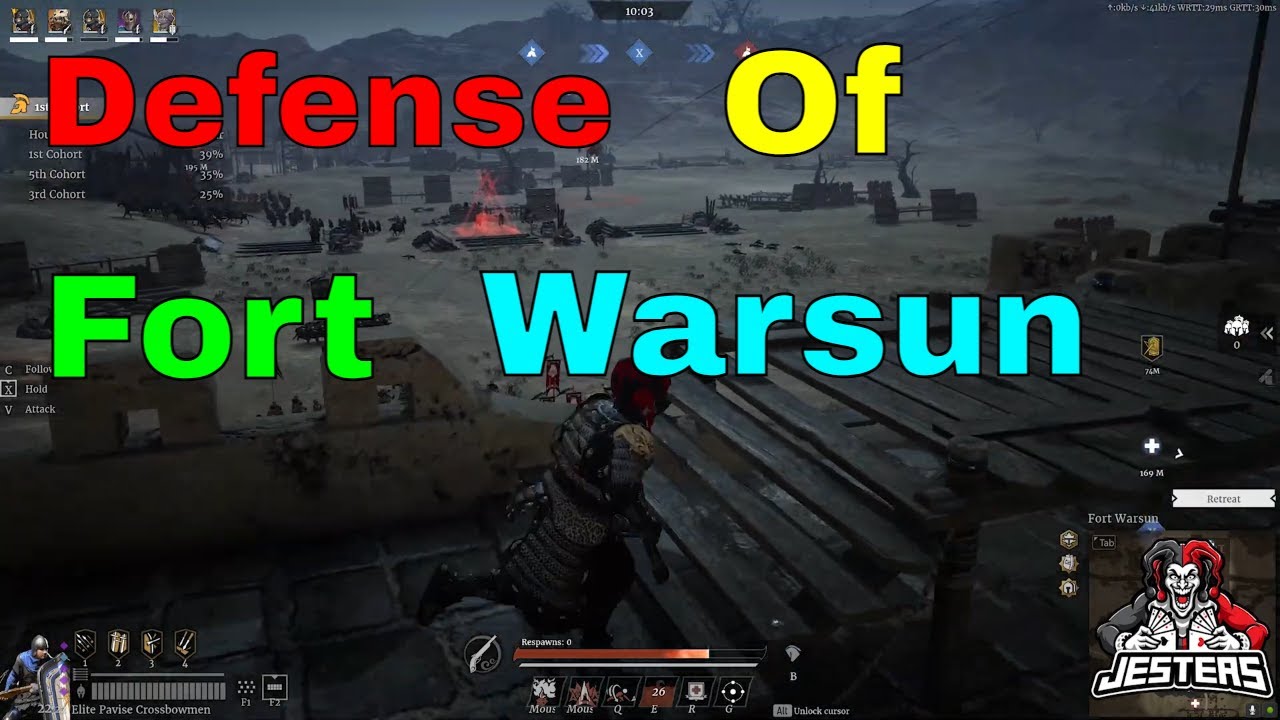 Conqueror's Blade Defense Of Fort Warsun - YouTube