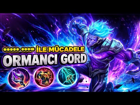 ***** ****** İLE MÜCADELE ORMANCI GORD ÇOK GÜÇLÜ OLUYOR Mobile Legends 