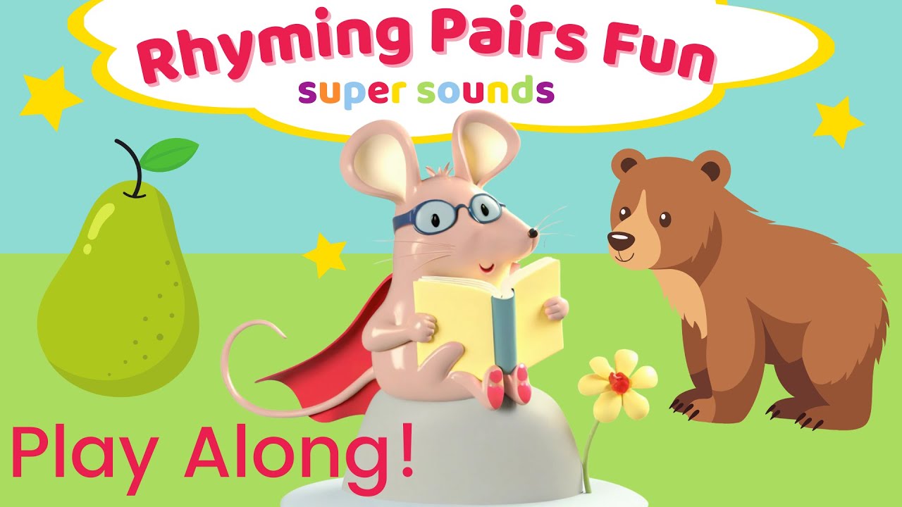 Play along with this fun rhythm and rhyme phonics phase 1 game - YouTube