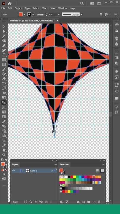 How to use Rectangular Grid Tool in Illustrator #tutorial #shorts - YouTube