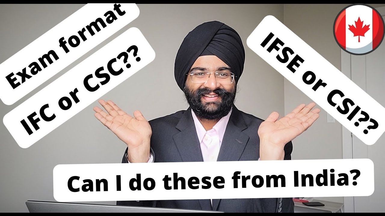 CSC vs IFC vs IFSE | Canadian Securities Course | Investment funds in ...