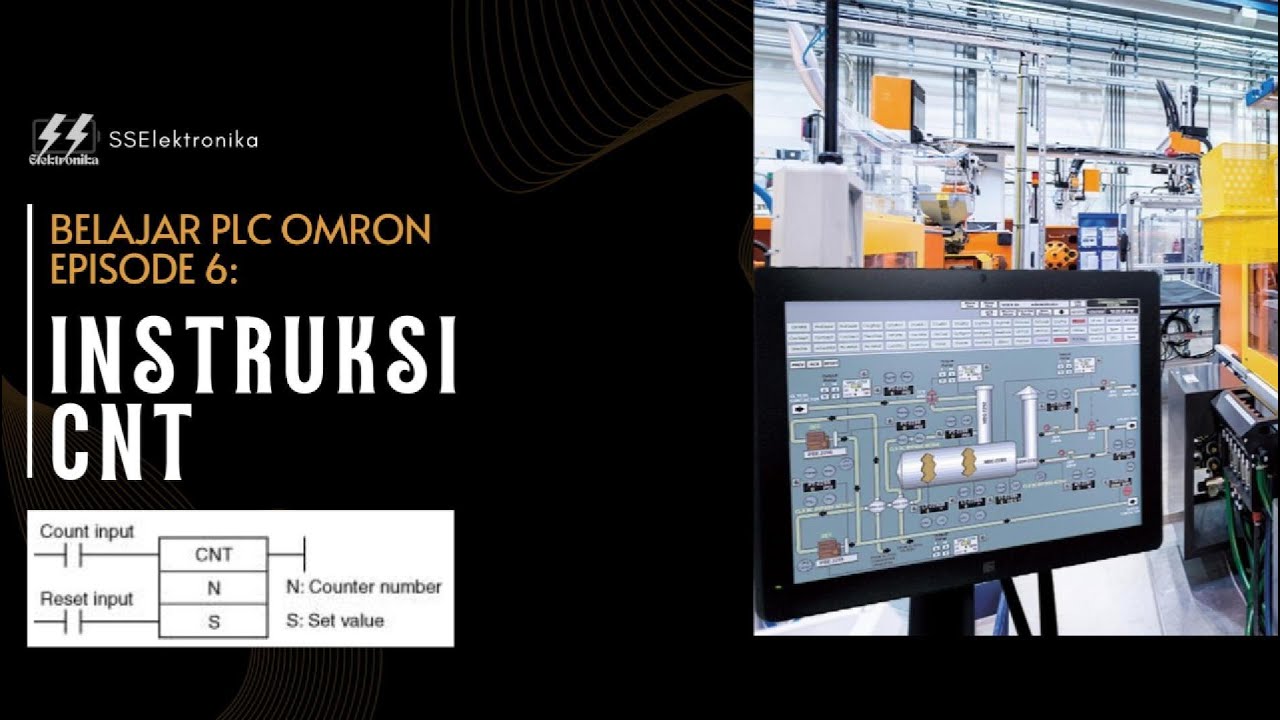 Belajar PLC OMRON : Episode 6 - Instruksi Counter (CNT/CNTX) - YouTube