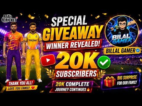 20K Subscribers Special 🎉 Biggest Giveaway ⭐