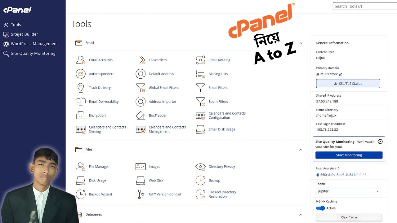 C panel সম্পর্কে বিস্তারিত || All about C panel || step by step ( A to ...