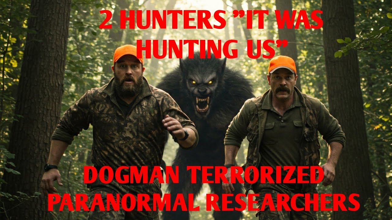 DOGMAN HUNTED 2 HUNTERS IN A NATIONAL PARK & DOGMAN TERRORIZED ...