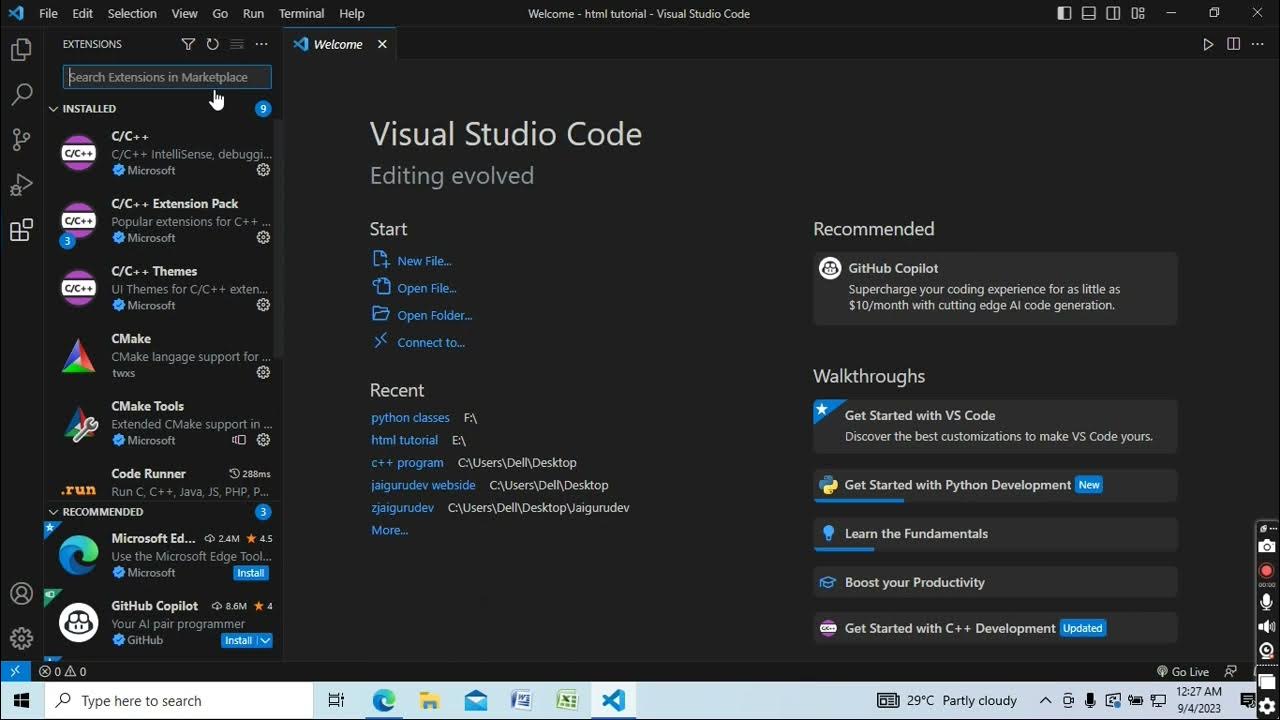 visual studio code || how to install visual studio code || vs code ...