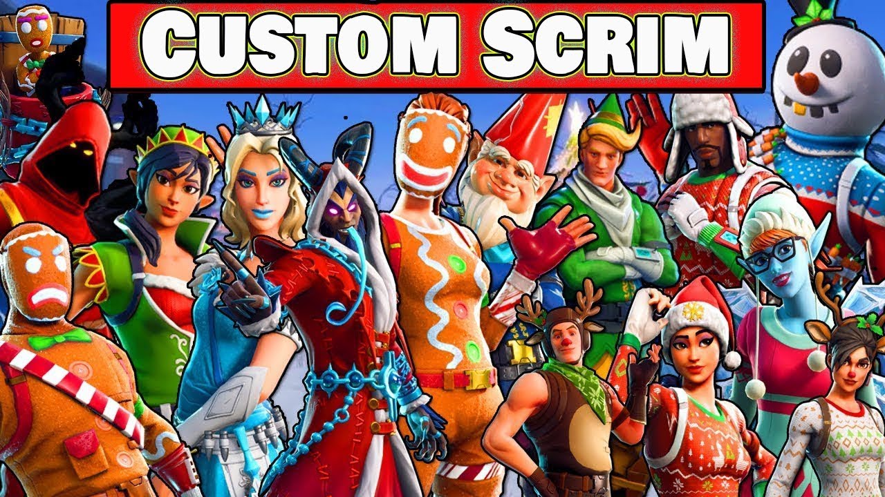 MERRY Fortnite! Scrim Games LIVE! Fortnite live Stream - YouTube