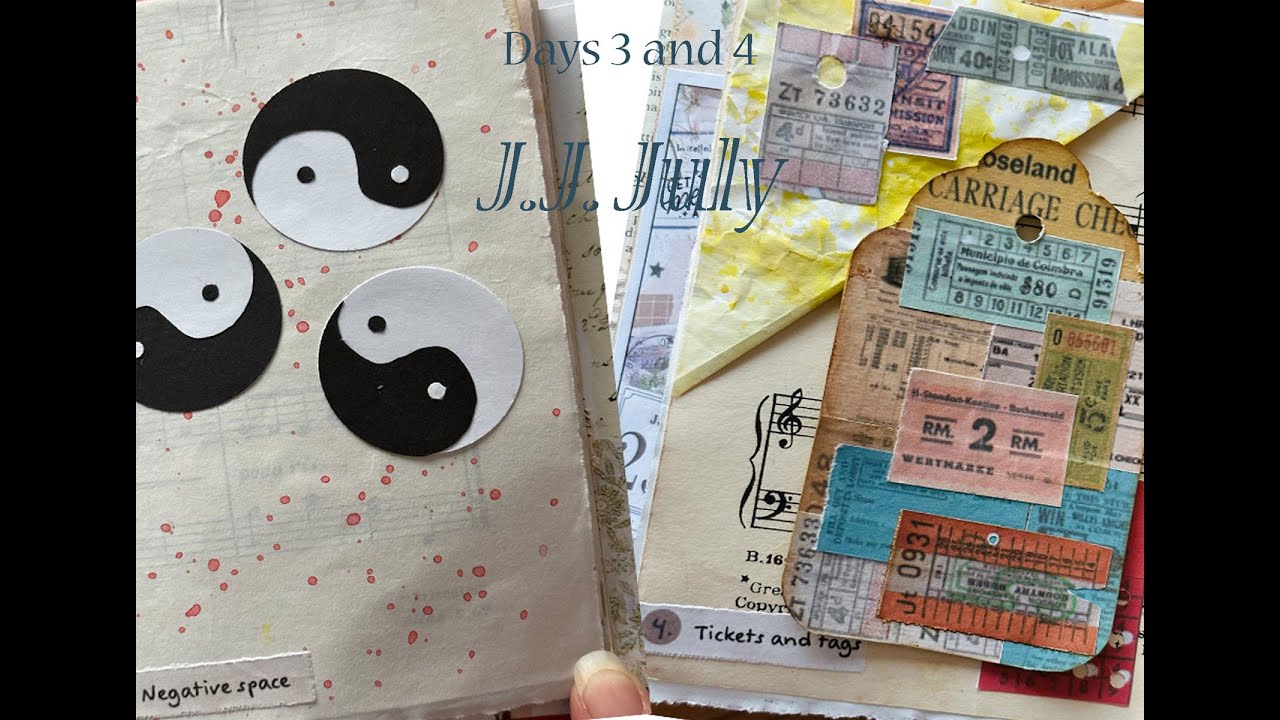 Junk Journal July Day 3 and 4 - YouTube
