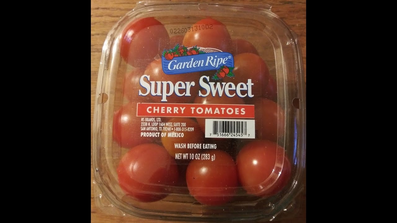 Garden Ripe Super Sweet Cherry Tomatoes Review - YouTube