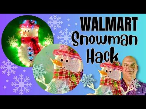Grab a Walmart Snowman for this Unbelievable Hack*Never Seen Before ...