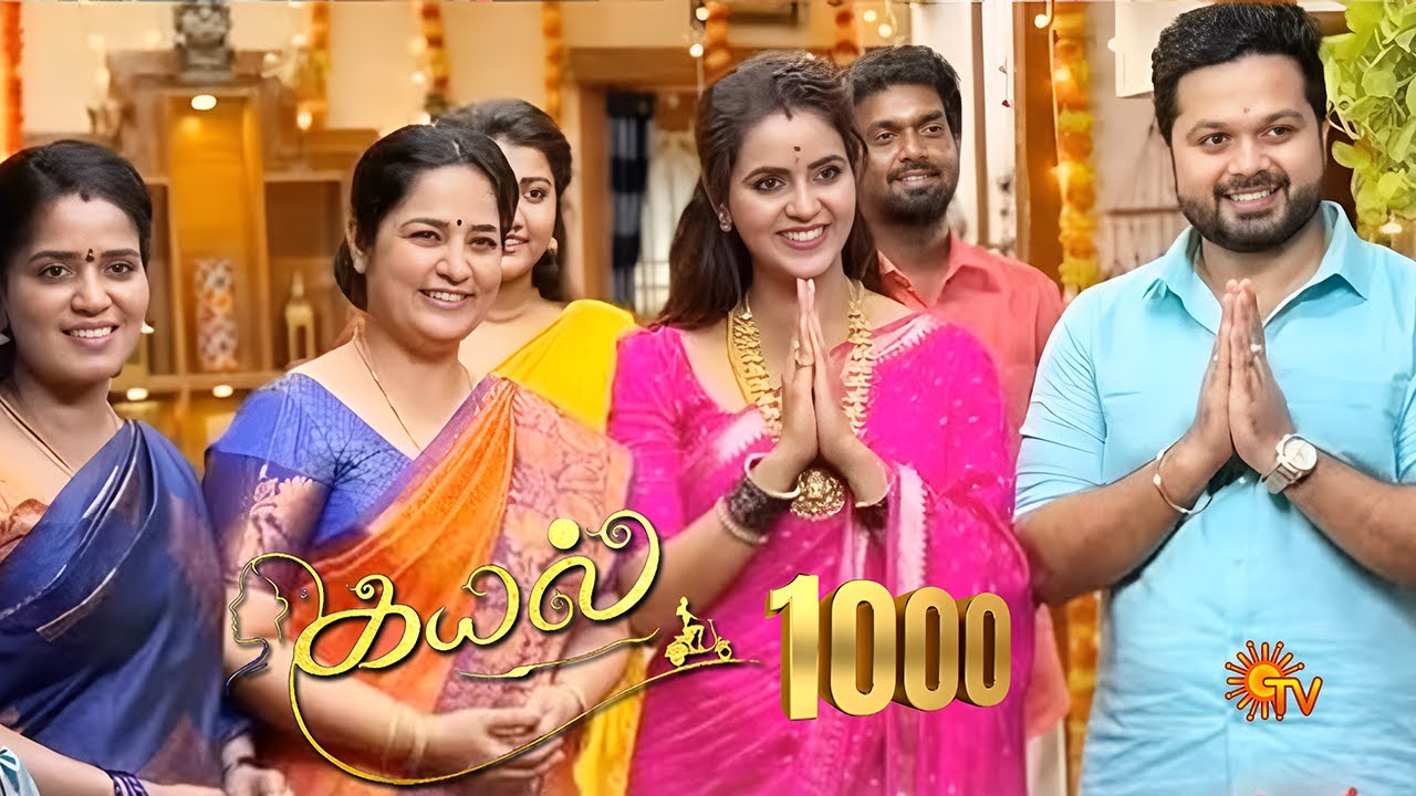 Kayal Serial - 1000 Episodes Celebration Video | Ezhil | Chaitra Reddy ...