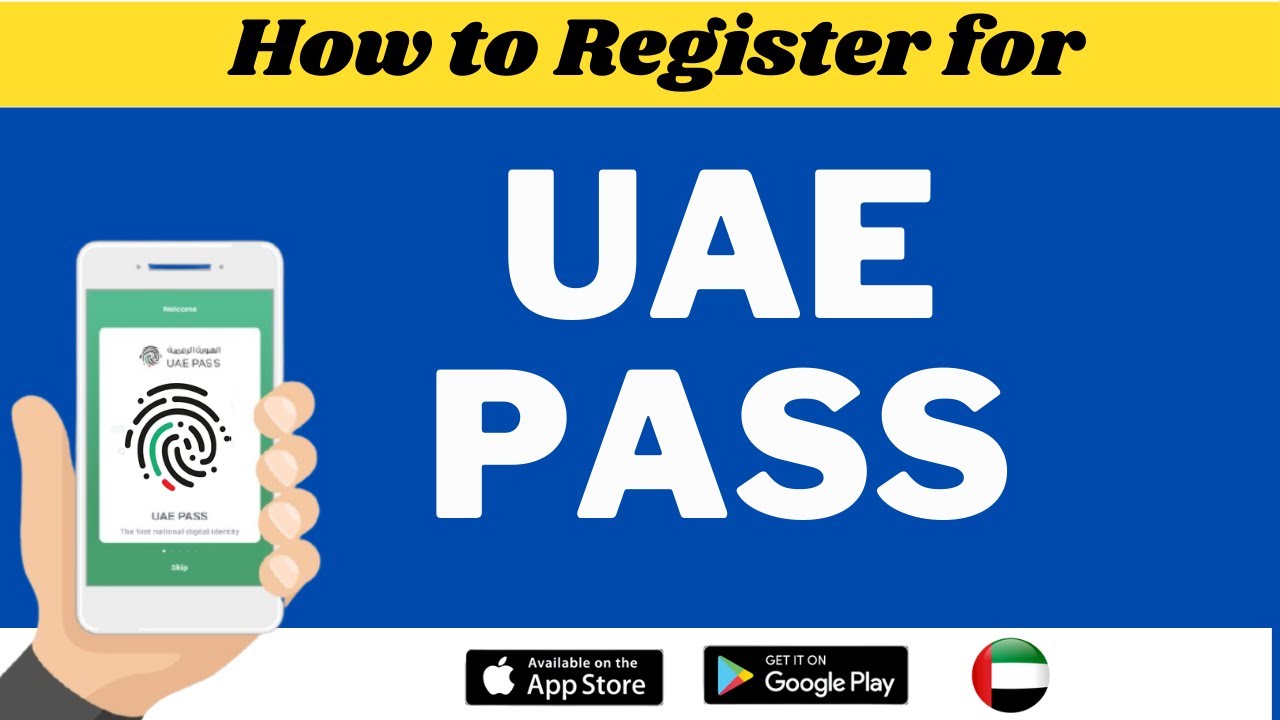 UAE Pass Registration Process | #uaepass #dubai #uae # ...
