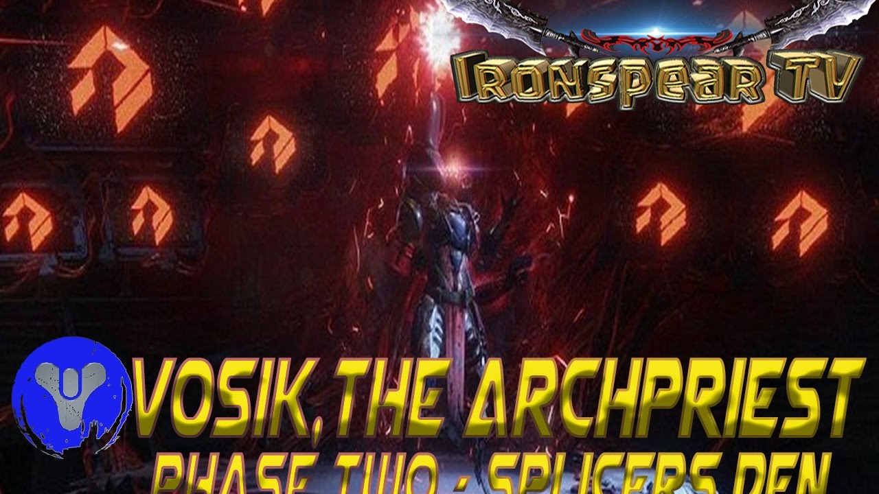 Destiny 1 - WOTM HM - Vosik the Archpriest - Part 2 - YouTube