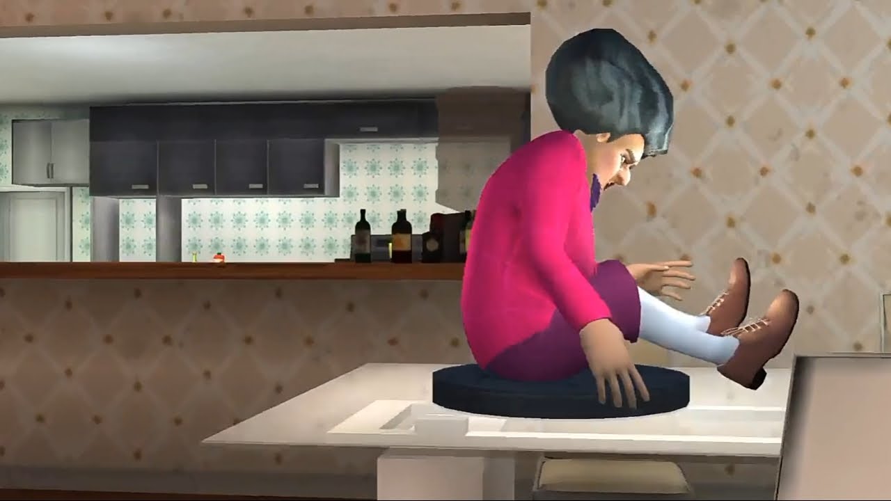 SCARY TEACHER 3D MISS T REVENGE WINTER MISS RUIN PRANK IN GAMEPLAY ...