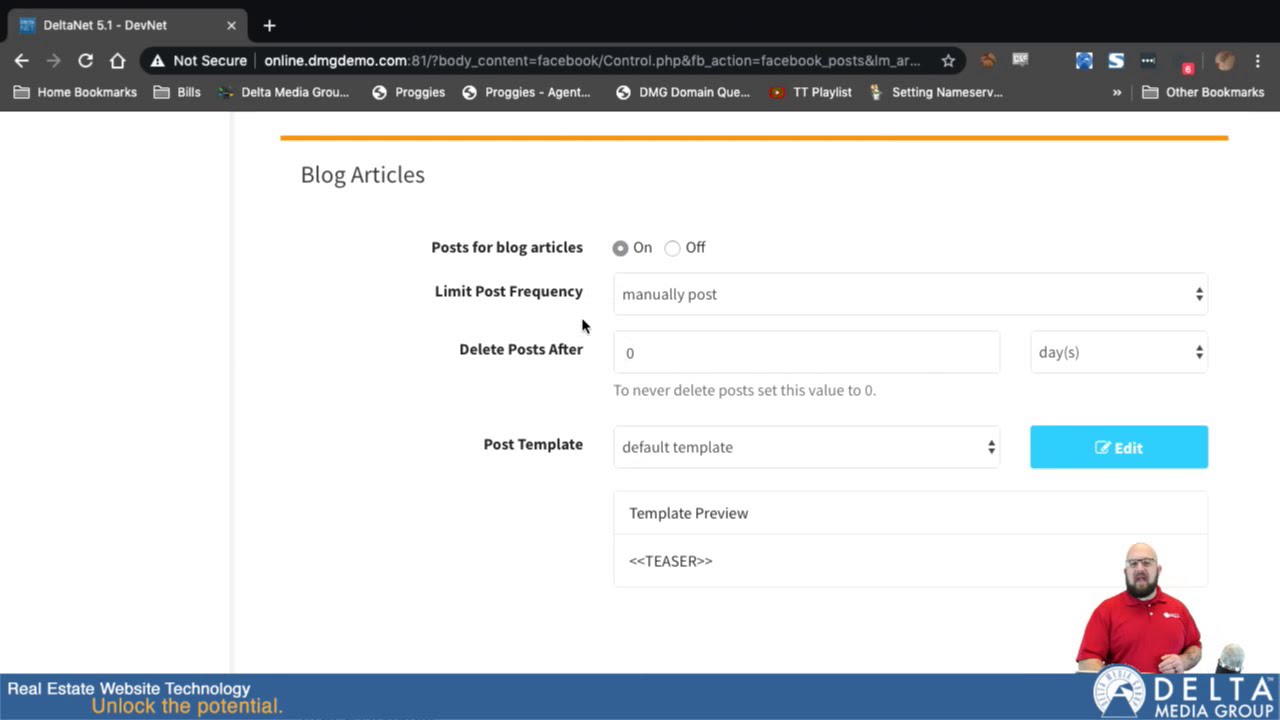 Tech Tuesday's Live Training [DeltaNet 5] - Facebook Connector - YouTube