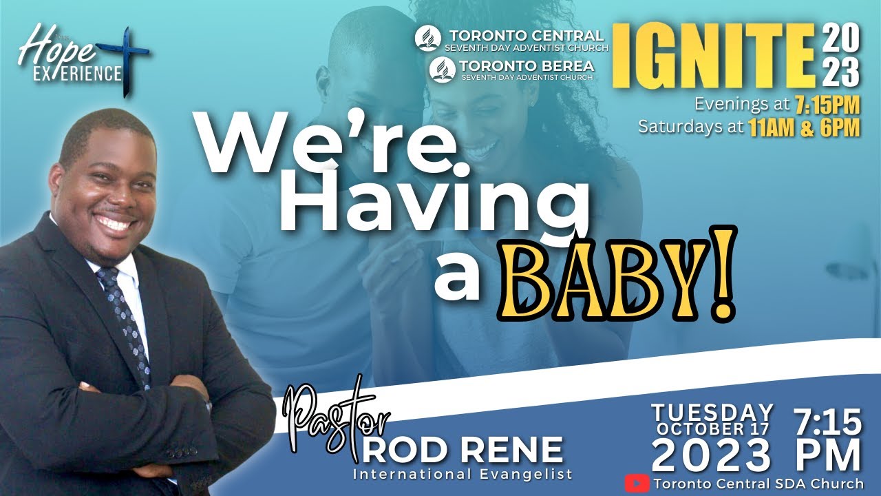 The Hope Experience || "We're Having a Baby!" || Pastor Rod Rene || Oct ...
