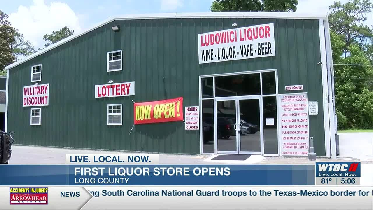 Long County’s first stand-alone liquor store is now open - YouTube