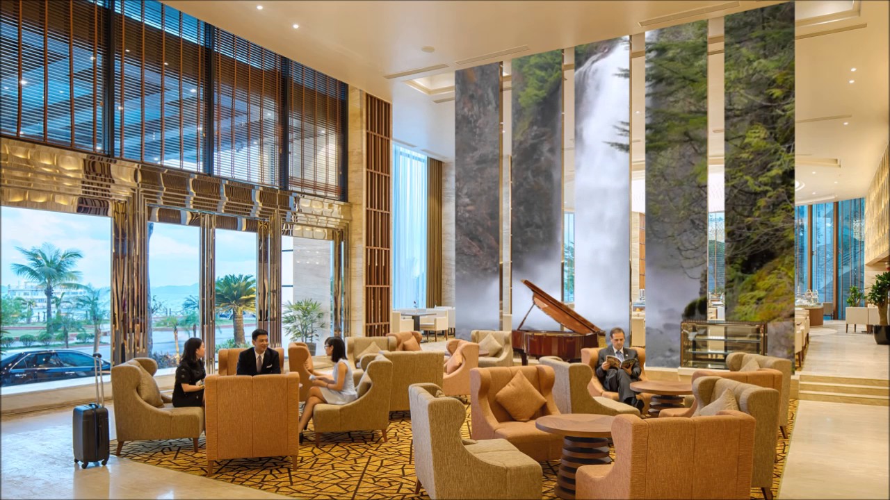 Lobby LED Screen Video - YouTube