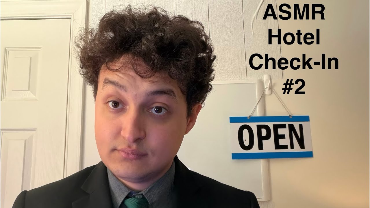 ASMR Hotel Check-In Roleplay 2 - YouTube