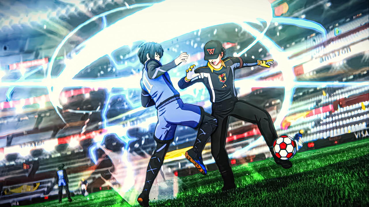 HUGE Match - Blue Lock Players vs Captain Tsubasa Goalkeepers - YouTube