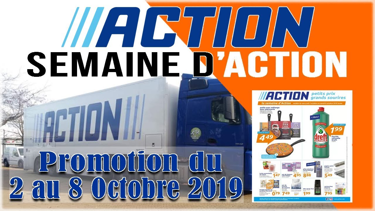 PROMO ACTION: 2 au 8 octobre 2019 [ Prospectus - catalogue - promo ] # ...