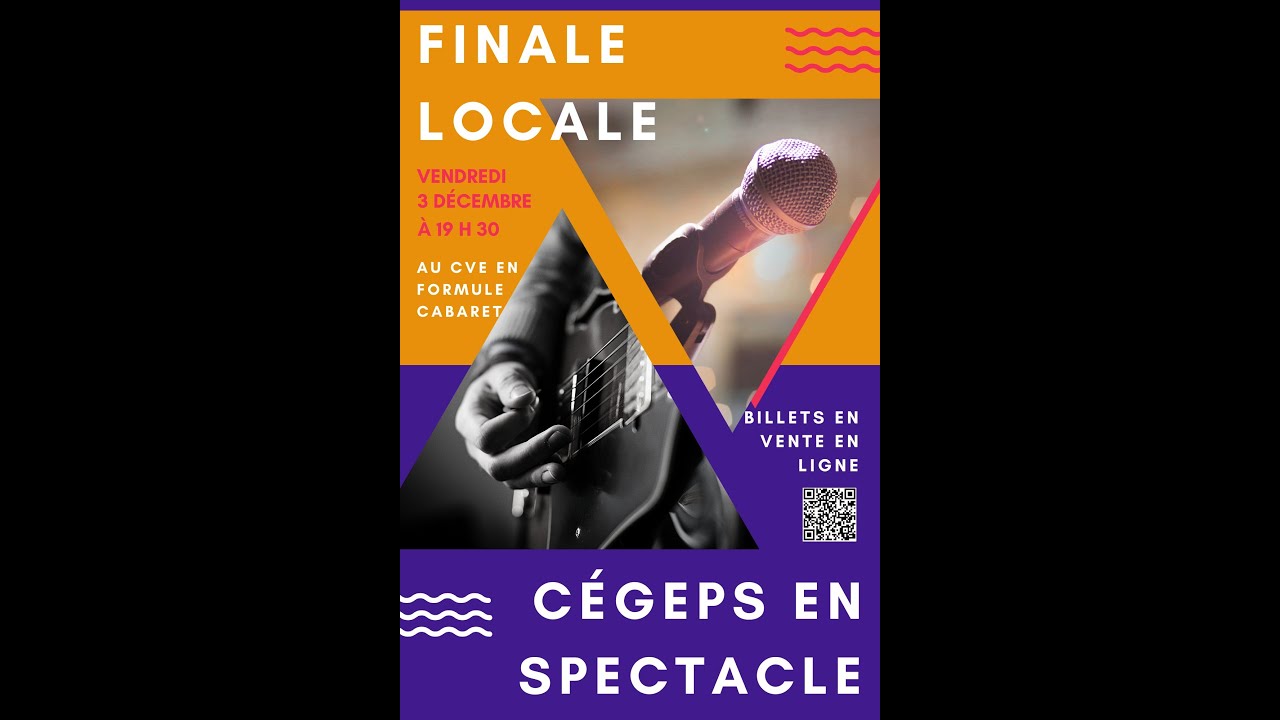Cegep en spectacle finale locale. - YouTube
