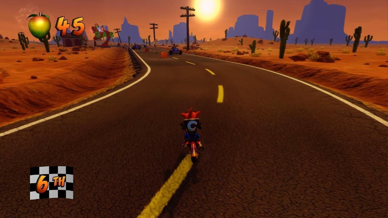 Crash Bandicoot N. Sane Trilogy Orange Asphalt - YouTube