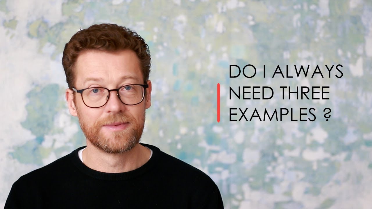 Do I Always Need Three Examples for Each Turnaround? - YouTube