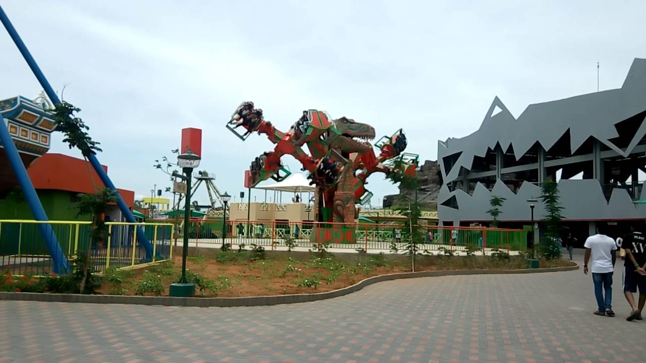 Wonderella dinosaur ride - YouTube