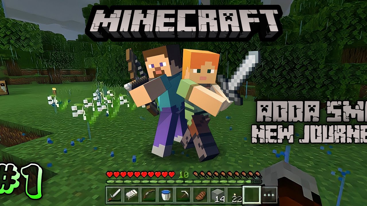 😍Minecraft : Adda Survival Smp The New Journey Episode 1 | Minecraft ...
