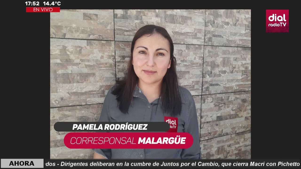 Pamela Rodriguez, corresponsal de Dial Radio Tv en Malargüe 10/07/19 ...