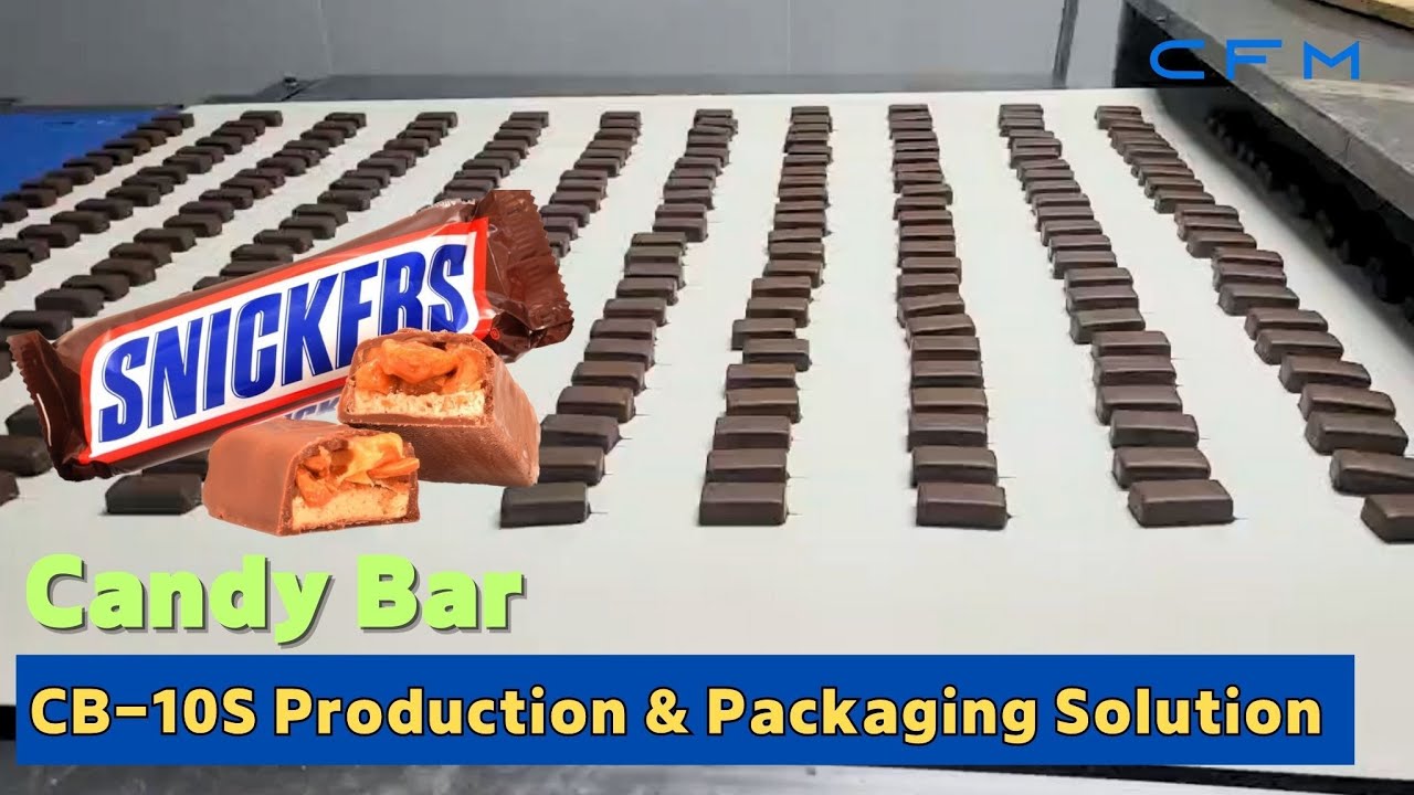 CB-10S Candy Bar Production & Packaging Solution | Full-Auto Industrial ...