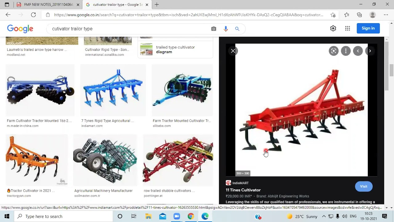 cultivator , types of cultivator - YouTube
