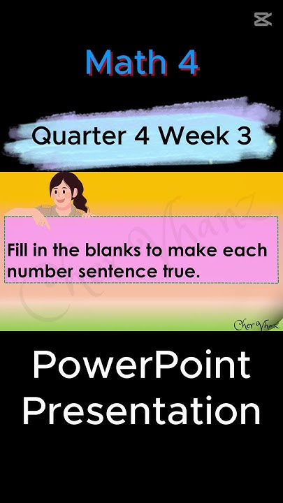 Math 4 Quarter 4 Week 3 - MATATAG Curriculum PowerPoint Presentation #grade4matatag - YouTube