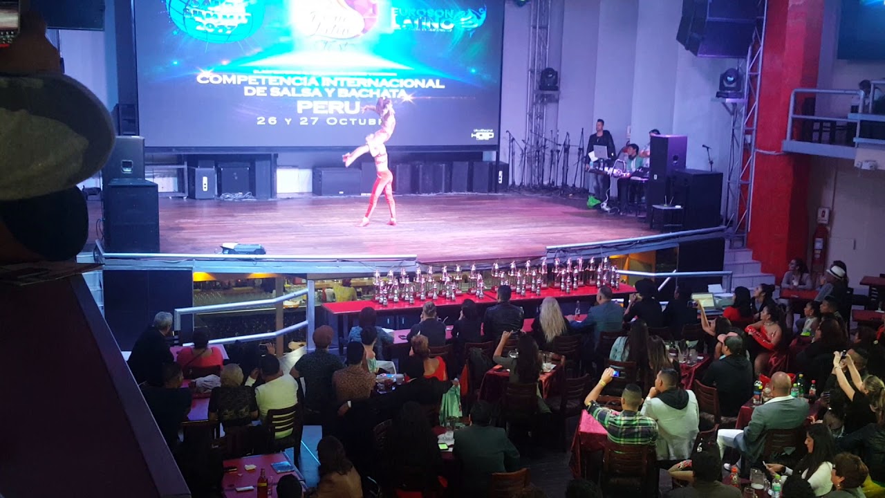 JUAN DANIEL ALVARADO Y KATTY LIMA BACHATA CABARET PLF PRIMER LUGAR ...