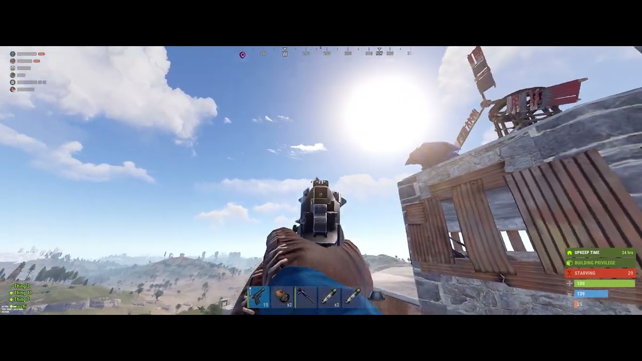 RUST M92 is the most OP weapon in rust for shooting mini - YouTube