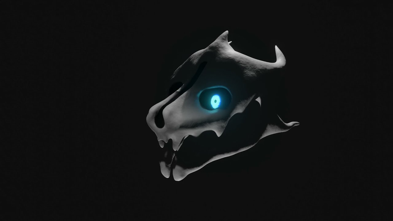 Gaster Blaster in Blender - YouTube