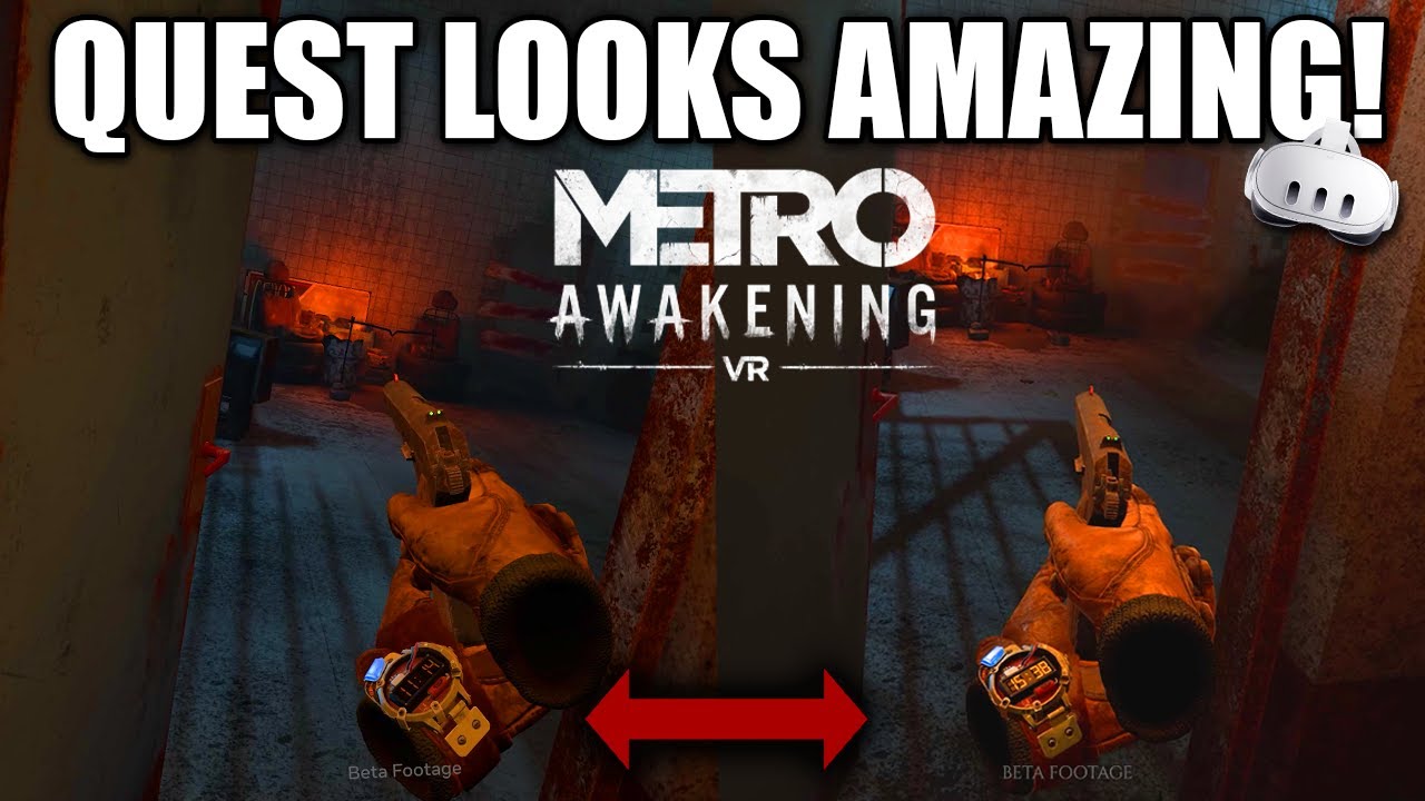 WOW, Wasn't Expecting This! Quest 3 Graphical Comparison 4K (Quest 3 ...