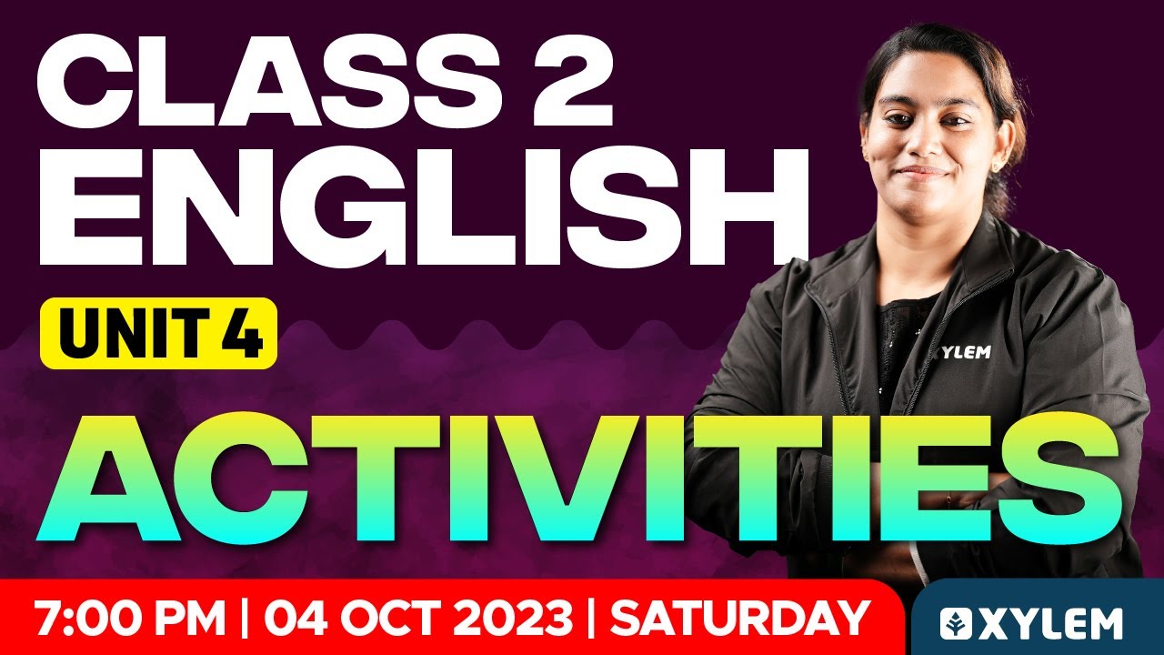 Class 2 English Exam Oriented | Unit 4 - Activities | Xylem Class 2 ...