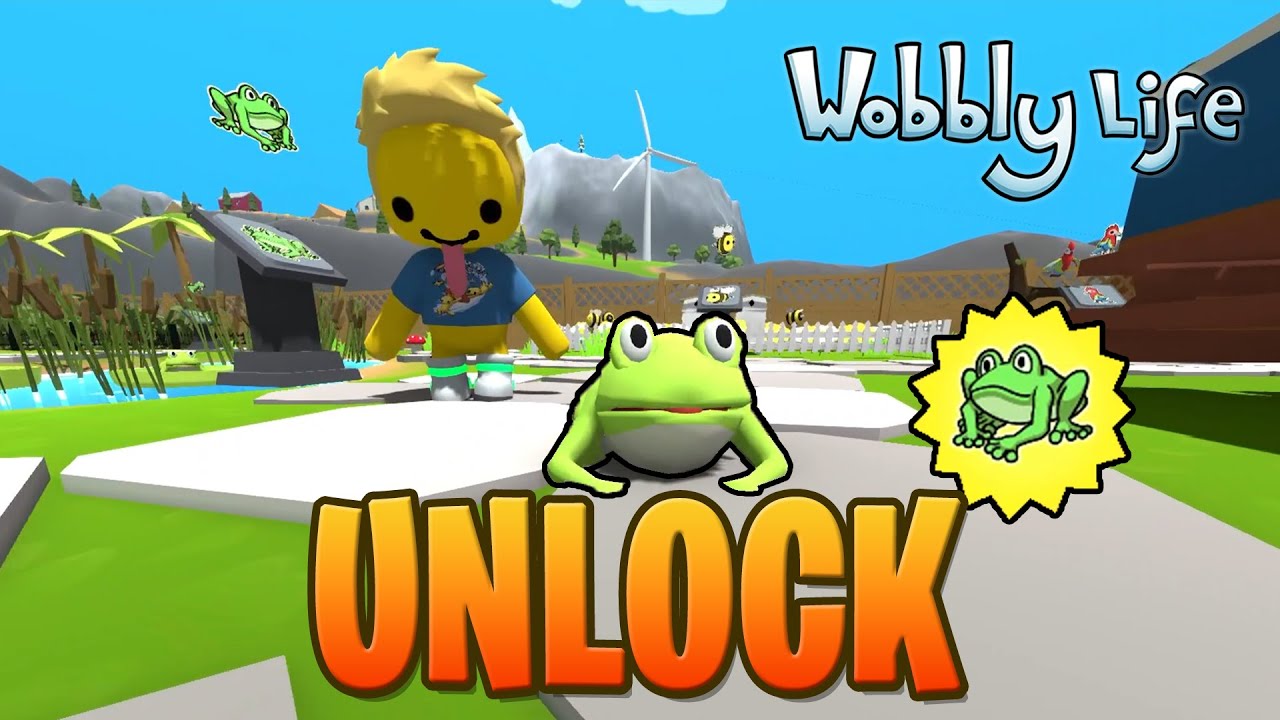 FROG Pet Unlock - This is how you Ribbity Riddle | Wobbly Life - YouTube