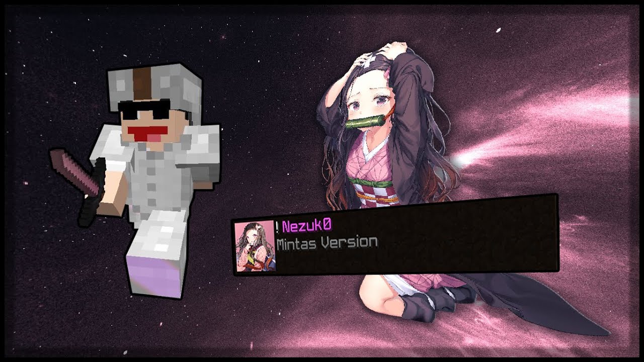 HEROMC BEDWARS | Texture Pack Nezuko 32x 1.8.9/1.12.2 Anime Texture ...