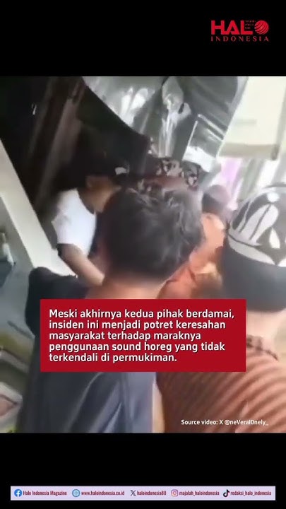 Suara Bising Berujung Kericuhan: Polemik Karnaval Sound Horeg di Jawa Timur - YouTube