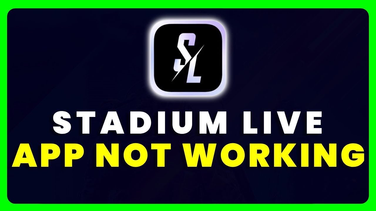 Stadium Live App Not Working: How to Fix Stadium Live App Not Working ...