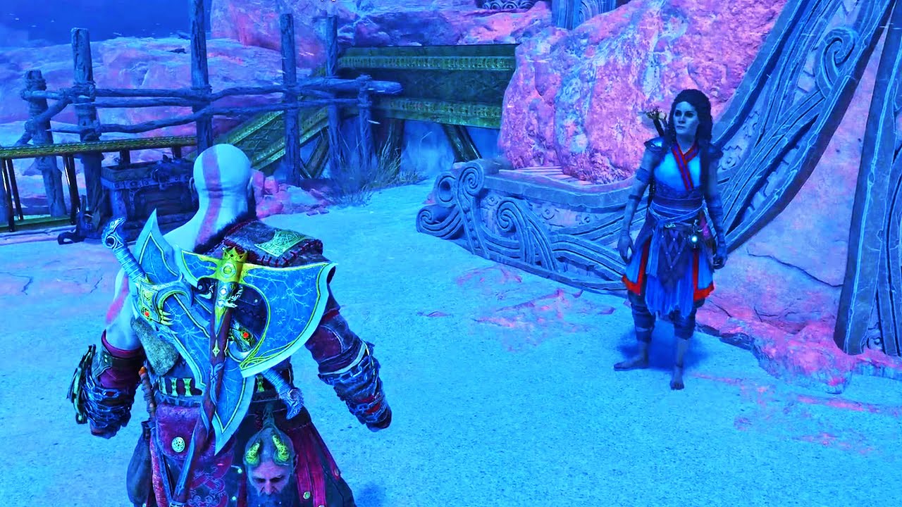 Freya was impressed that Kratos didn't kill the enemy Maven - God Of ...