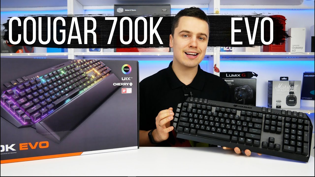 Огляд Cougar 700K Evo - Флагманська механічна клавіатура з свічами ...