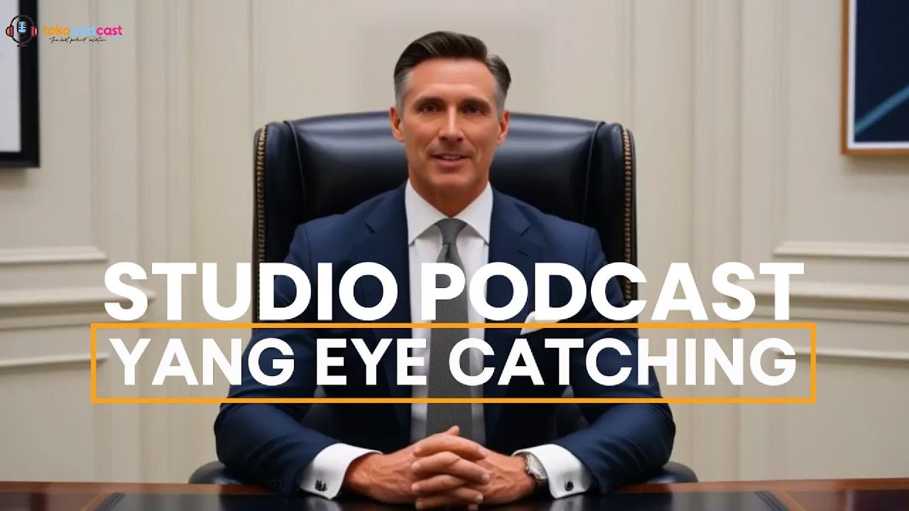 Studio Podcast yang Eye Catching - YouTube