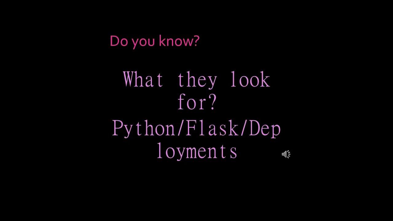 Hexaware Python Flask 1-5 yrs exp - Interview Section - Programmers Divine shorts7 - YouTube