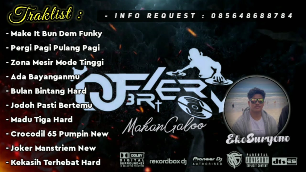 DJ FERY BRT 🎼 DUGEM MAKE IT BUN DEM SPECIAL REQUEST EKO HARDMIX FUNKOT 2K25 - YouTube