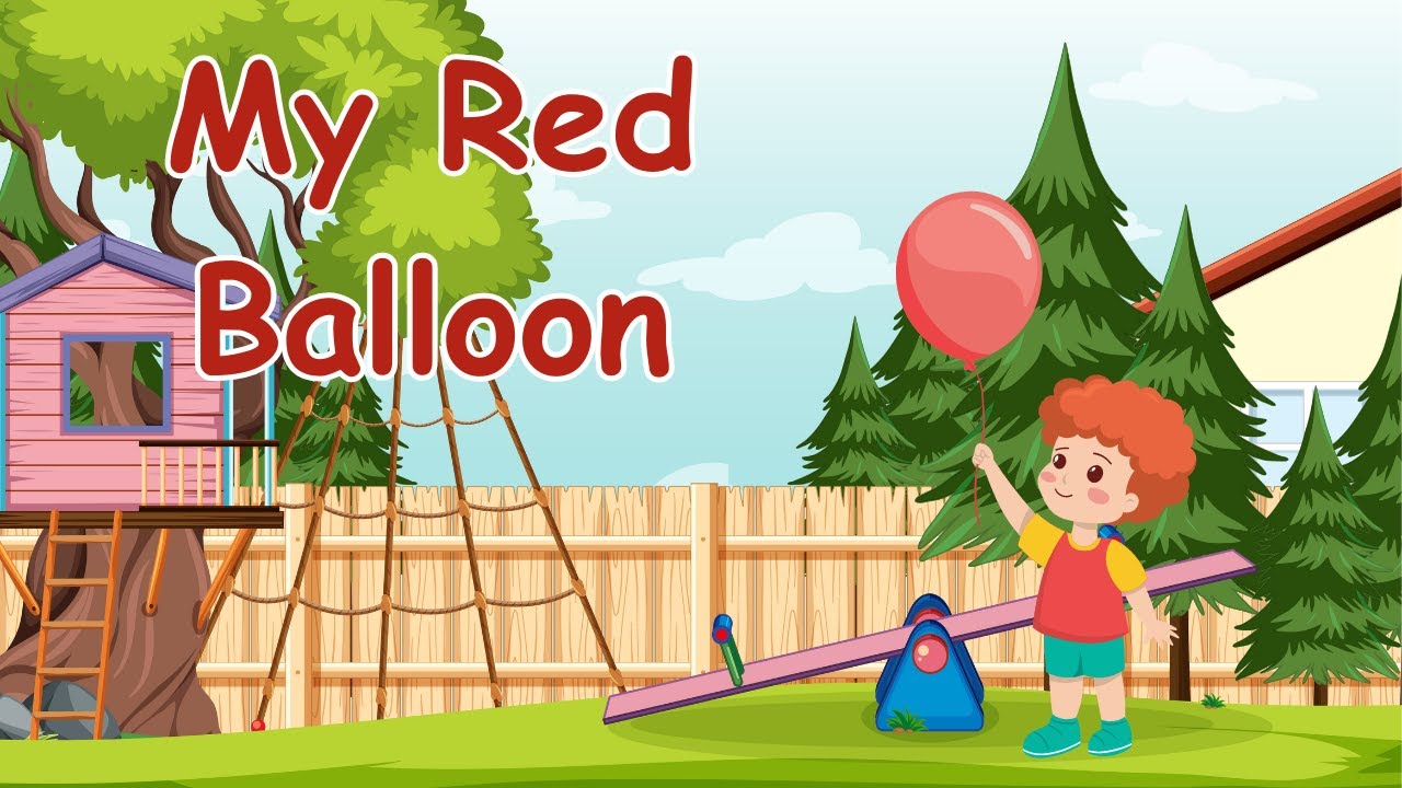 My Red Balloon | Popular Nursery Rhymes for Children - YouTube