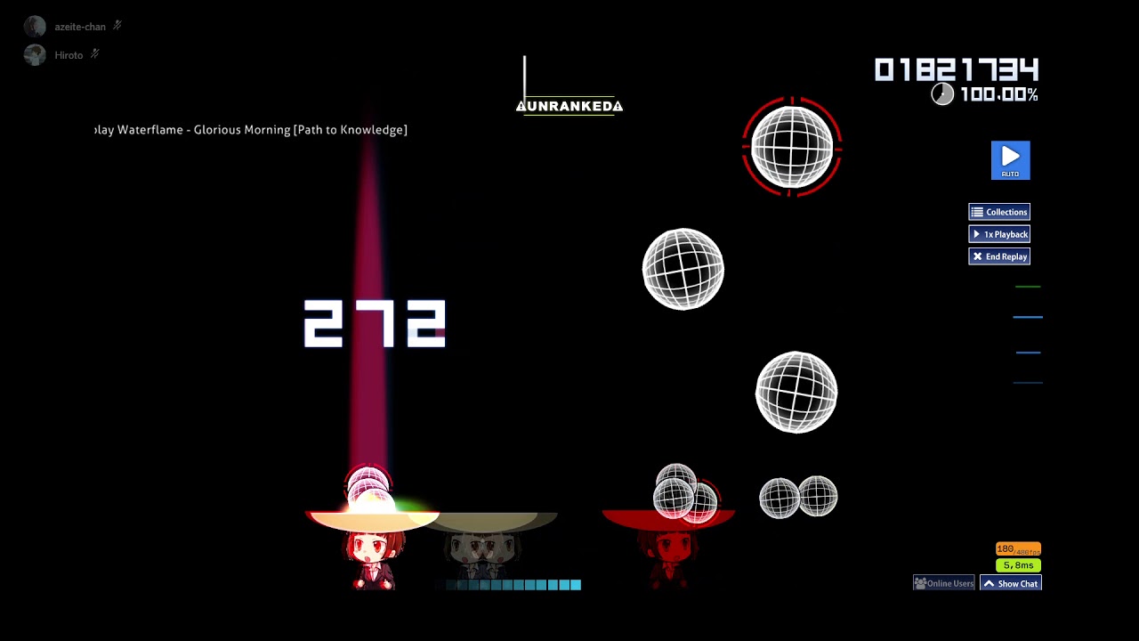 Osu!ctb Map showcase - Waterflame - Glourious Morning [Path to ...